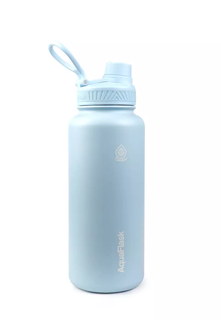 Buy Aquaflask 32oz Wide Mouth Water Bottle Powder Blue 2025 Online ...
