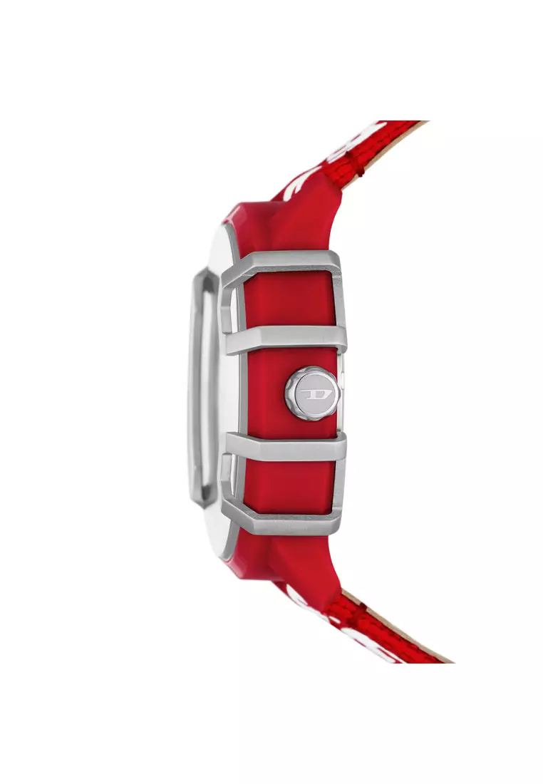 Diesel Diesel Griffed Three-Hand Solar-Powered Red rPET Watch DZ4620 ...