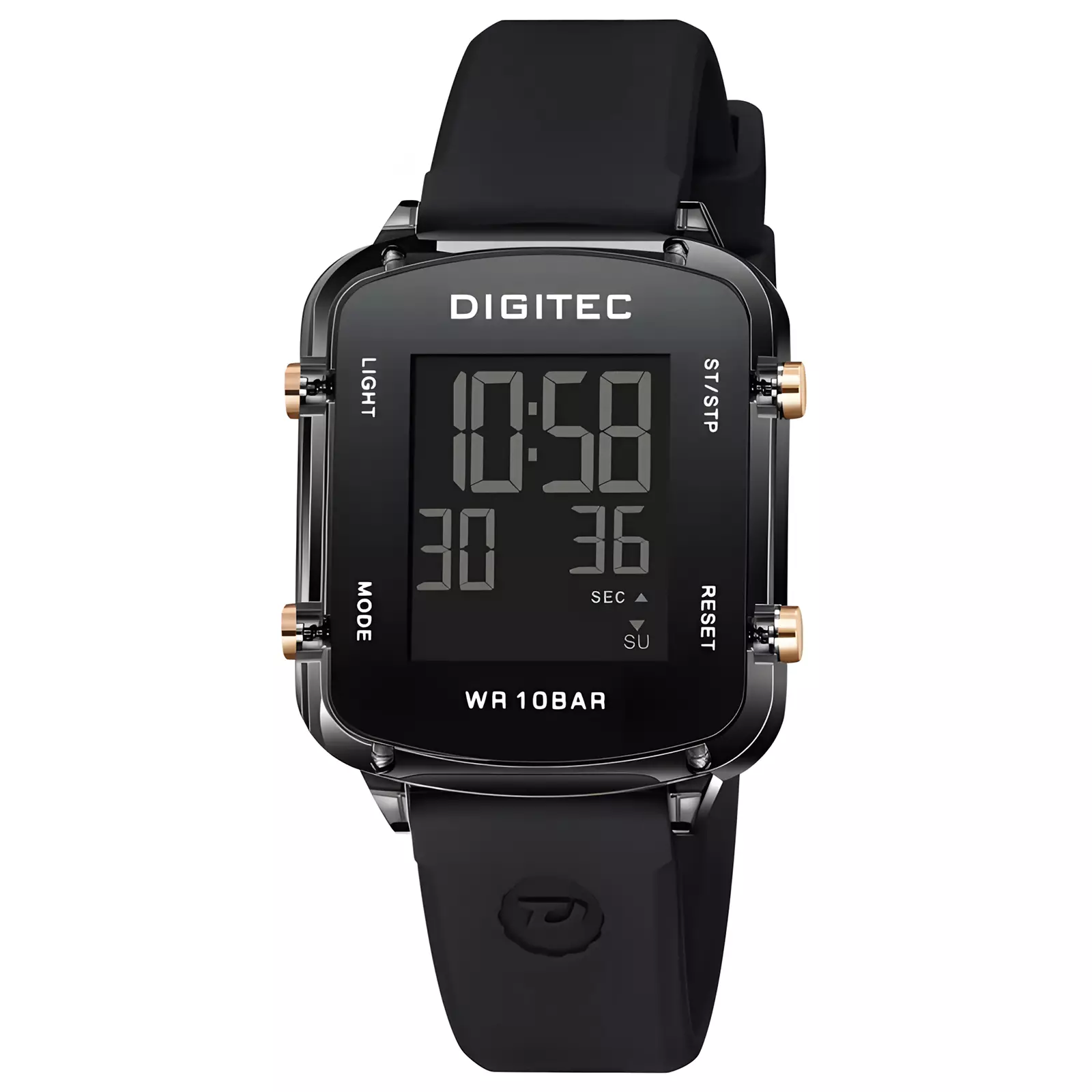 Jual Digitec Jam Tangan Digital Wanita Digitec Anti Air - Black ...