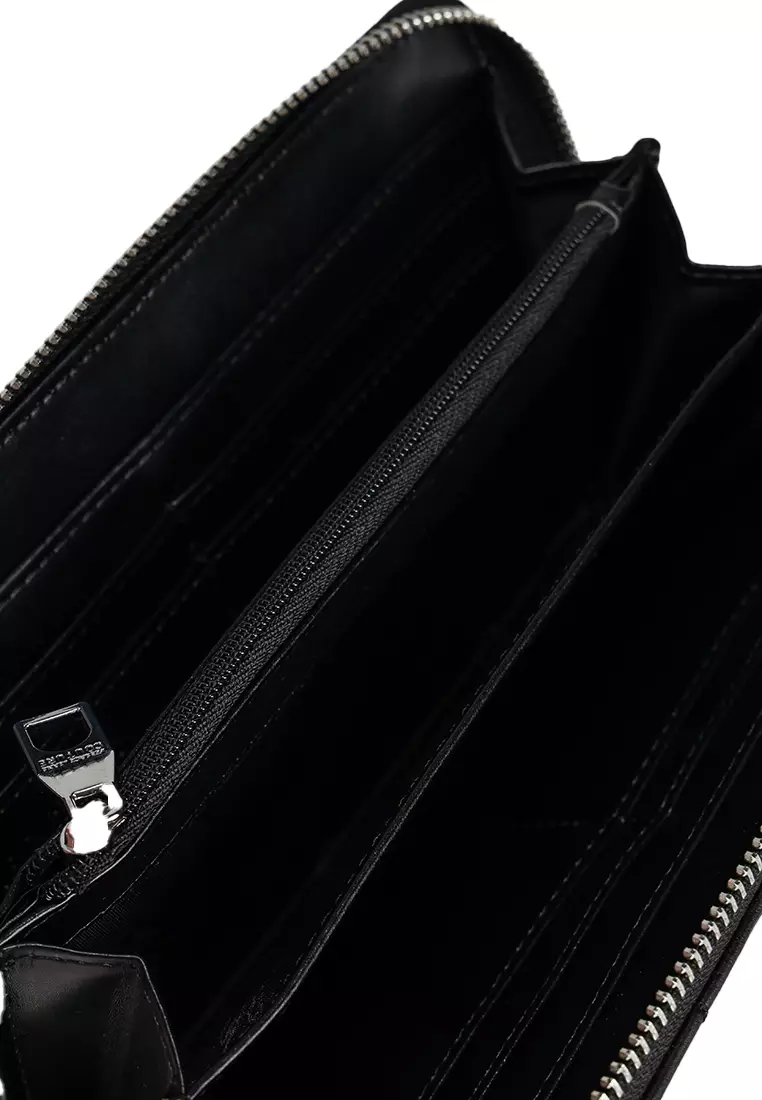 Jual VERSACE JEANS COUTURE Logo Loop Long Zip Wallet (tr) Original 2025 ...