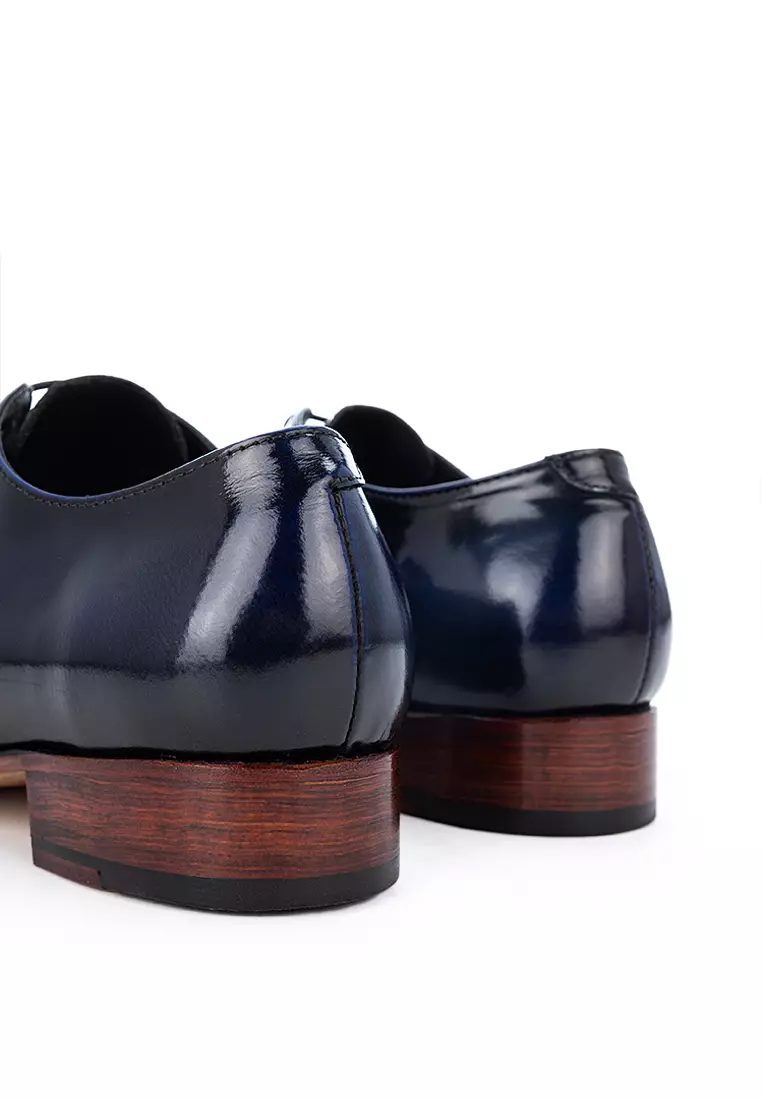 Buy Bristol Shoes Bjorn Blue Derby Shoes 2026 Online | ZALORA Philippines
