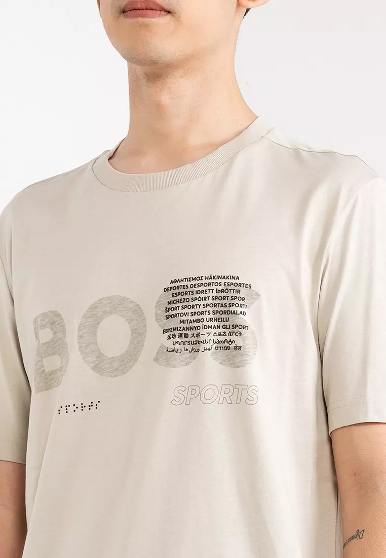Jual BOSS Script Logo T-Shirt - BOSS Green Original 2024 | ZALORA ...