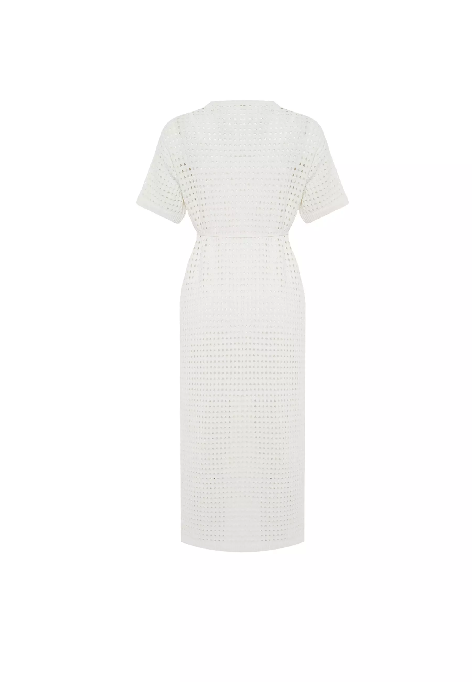 Trendyol Perforated Dress 2025 | Buy Trendyol Online | ZALORA Hong Kong