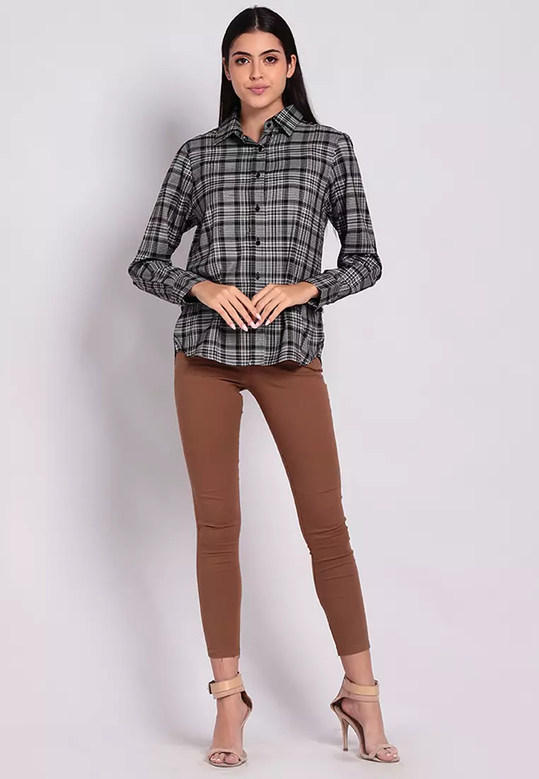 Jual REMIX JEANS Blouses C543J01 Original 2025 | ZALORA Indonesia