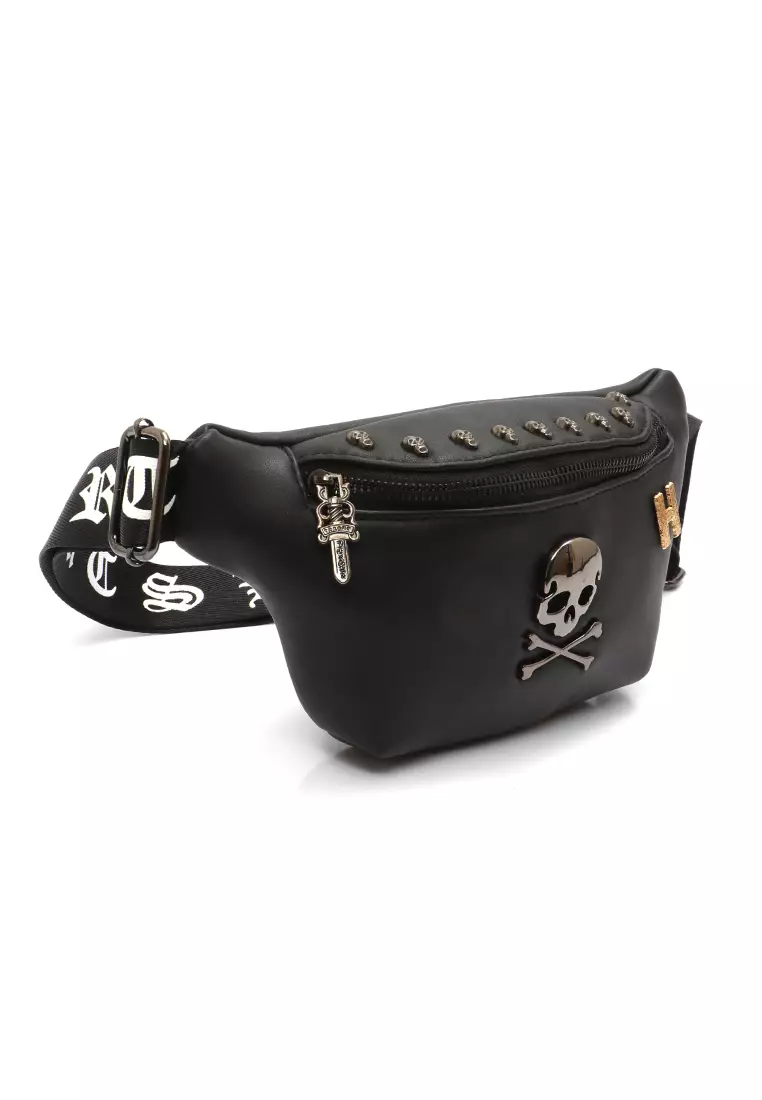 Jual Hamlin Roger Slingbag Casual Pria Motive Skull Large Storage ...