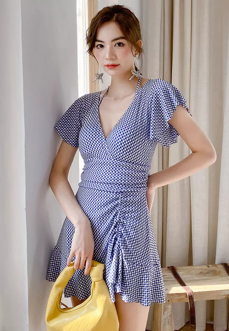 Buy Its Me Retro Checkered One Piece Swimsuit 2024 Online Zalora