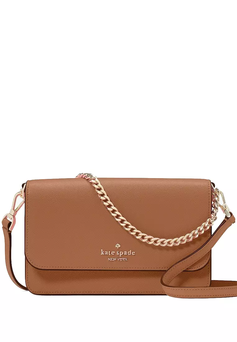 Kate Spade Madison Small Flap Crossbody - Brown 2025 | Buy Kate Spade ...