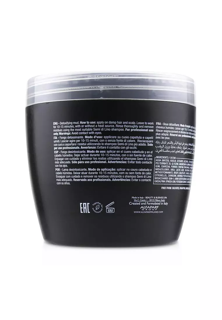 Buy AlfaParf ALFAPARF - Semi Di Lino Sublime Detoxifying Mud (All Hair ...