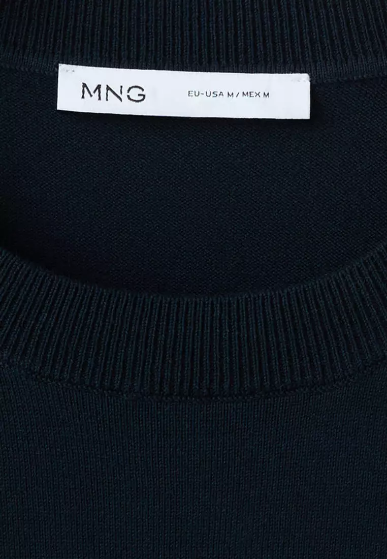 Buy MANGO Man Fine Jersey 100% Cotton T-Shirt 2026 Online | ZALORA