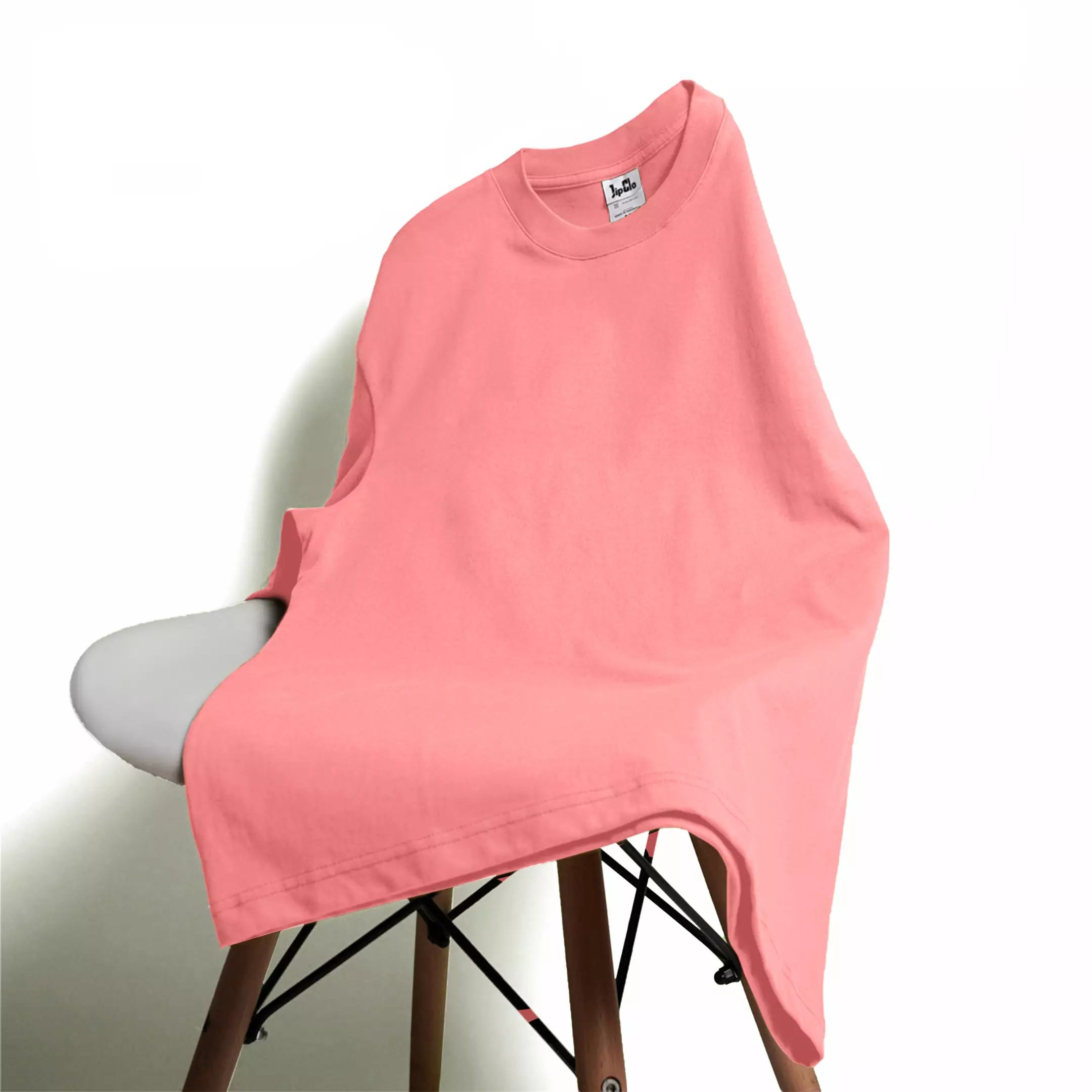 Jual Jipclo Jipclo Kaos Polos Oversize Heavy Cotton 16s Salmon Original ...