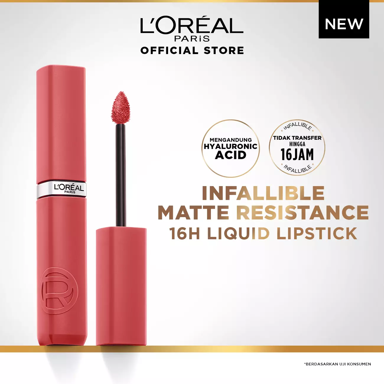 Jual L'Oreal Paris L'Oreal Paris Le Matte Resistance Lipstick - 230 ...