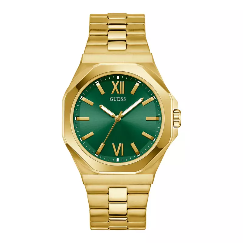 Jual Guess Jam Tangan Pria Guess Emperor GW0849G2 Men Analog Green Dial ...