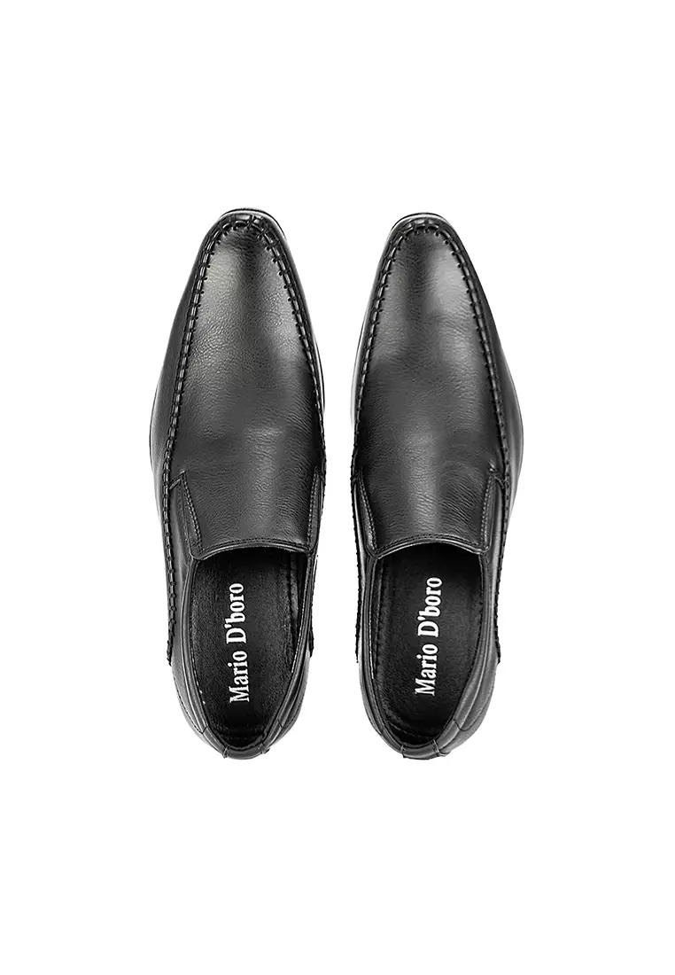 Buy Mario D' boro Runway Men's Formal Slip On Shoes MW 23868 Black C30 ...
