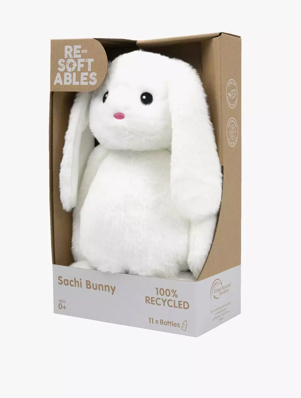 Jual LA Toys Resoftables Medium 14" Sachi Bunny - RFT24027 - Multicolor ...