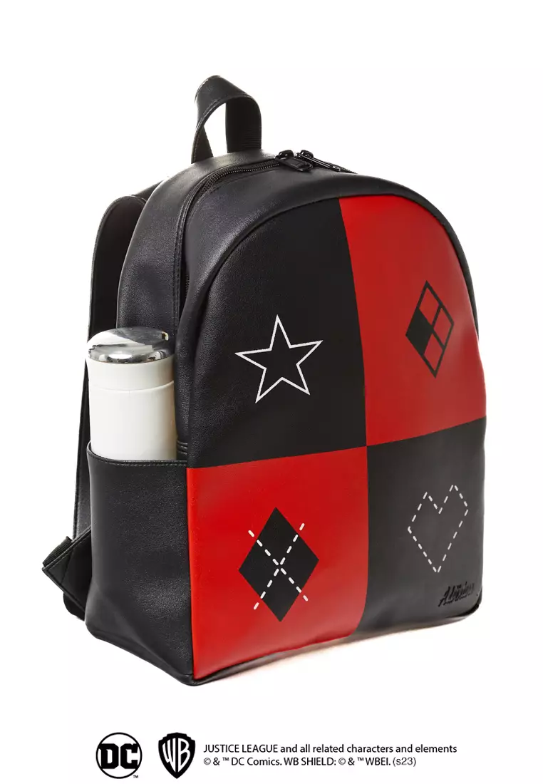 Buy The Adventure DC Comics Collection Harley Quinn Leather Backpack ...