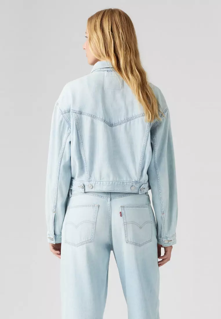 Buy Levi's Women's Shrunken '90s Trucker Jacket A9155-0010 Online ...