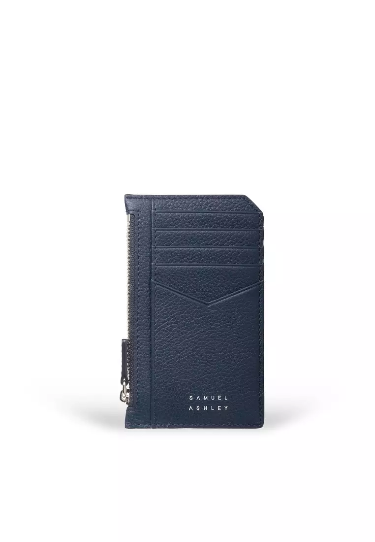 Buy Samuel Ashley Nicky Card Case with Zip Pocket - Deep 2025 Online ...