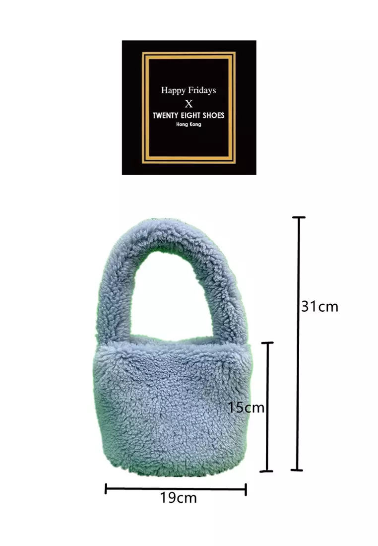 HAPPY FRIDAYS Plush Round Cylinder Handbag JQ-W689 2025 | Buy HAPPY ...
