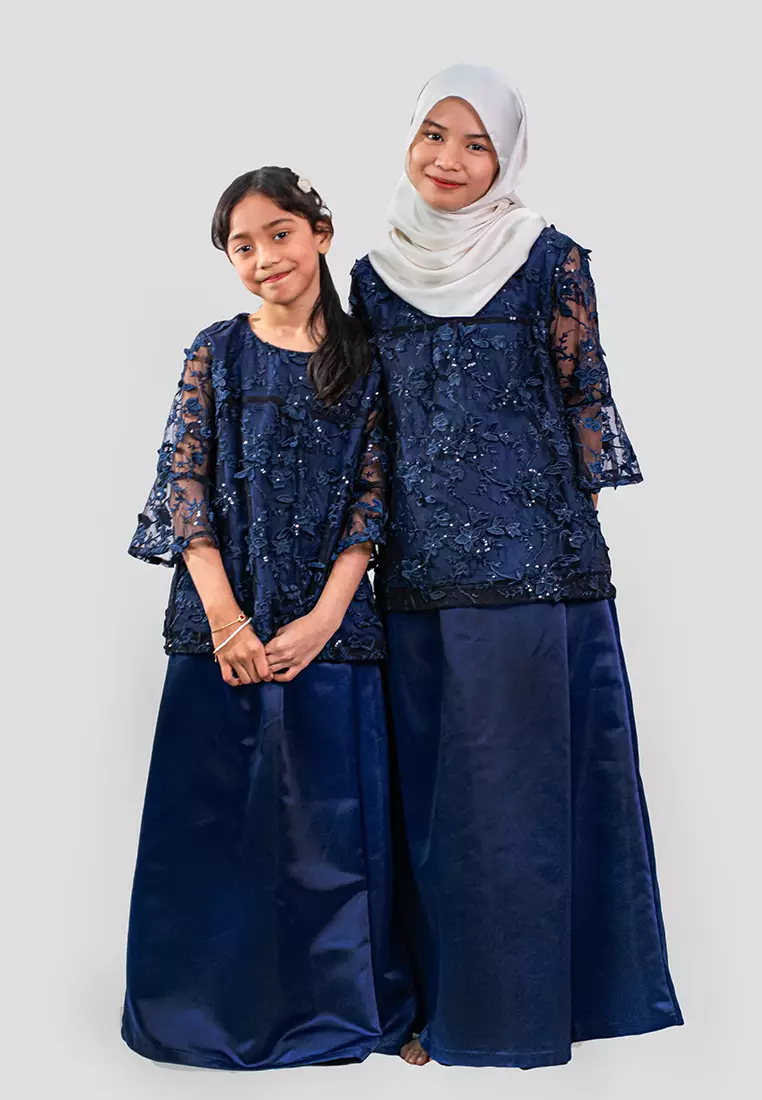 Buy MINI PINK Comel by Mini Pink - Girl Kids & Junior Baju Raya Kurung ...