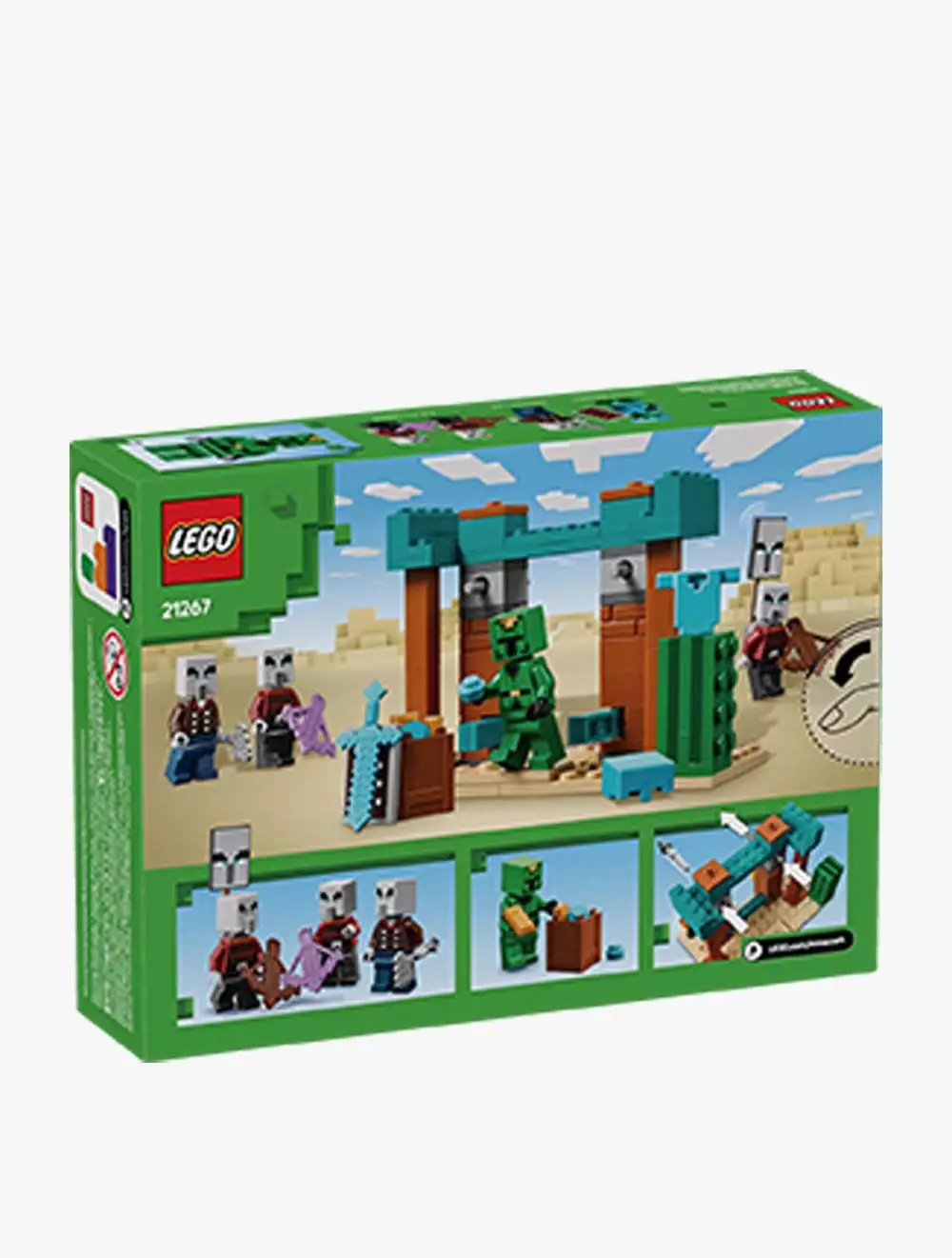 Jual Lego LEGO® Minecraft The Illager Desert Patrol - 21267 Original ...