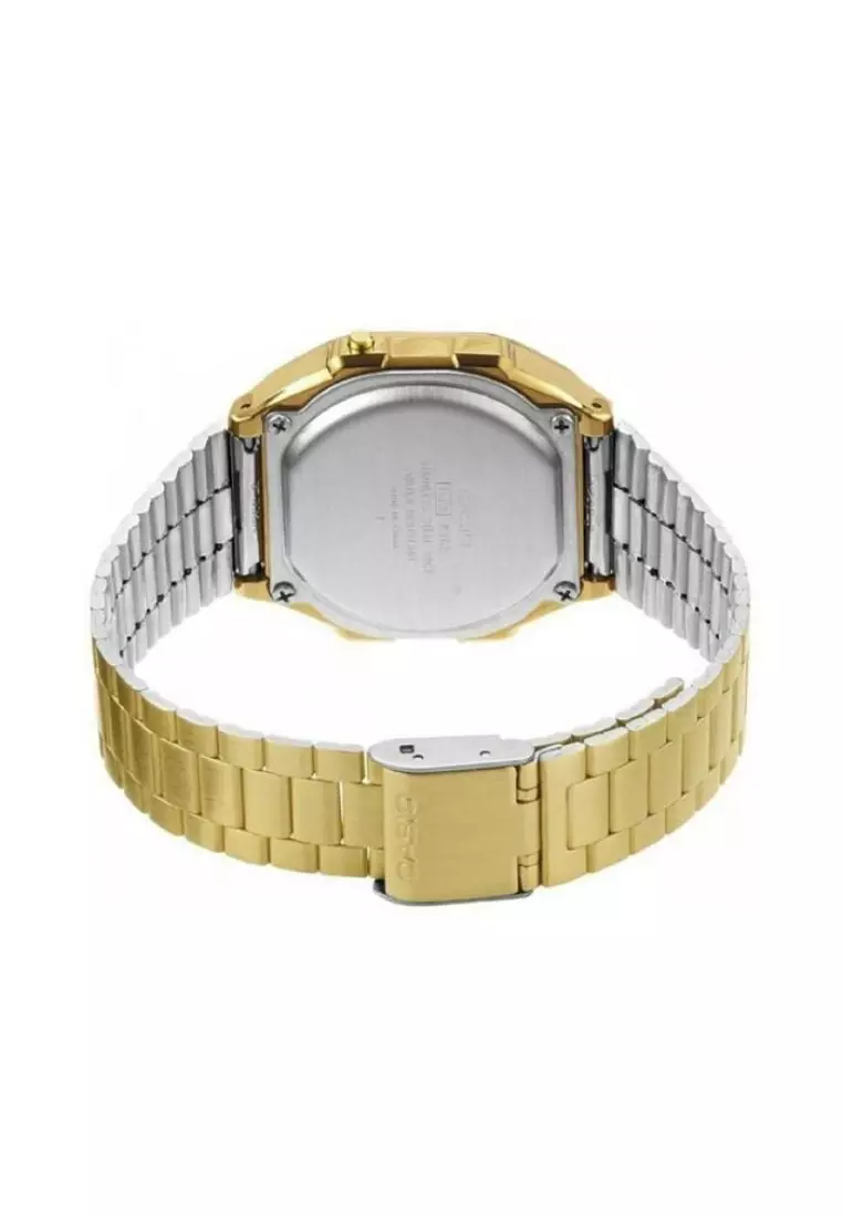 Buy casio Men's Vintage A168WG-9W Gold tone Digital Watch 2026 Online ...