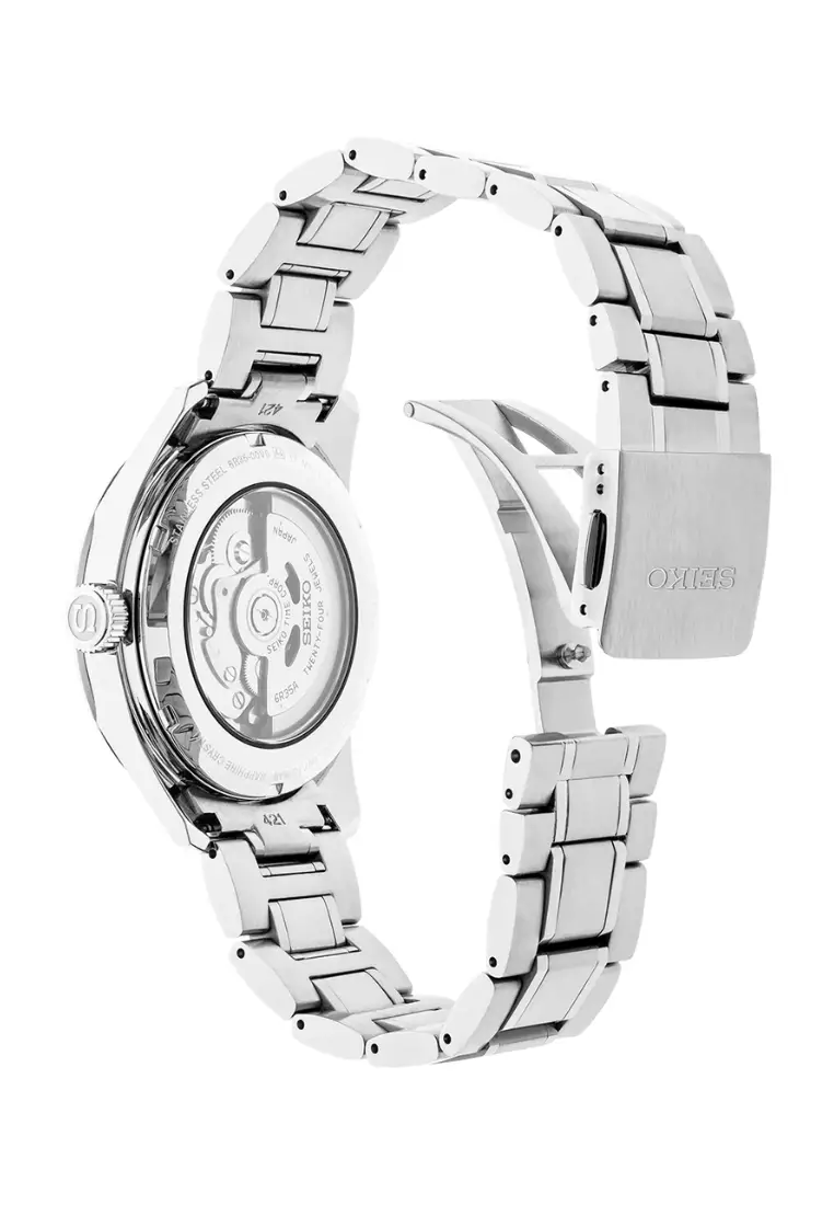 Buy Seiko Seiko Presage Sharp Edged ‘Midday’ White Dial Open Heart ...