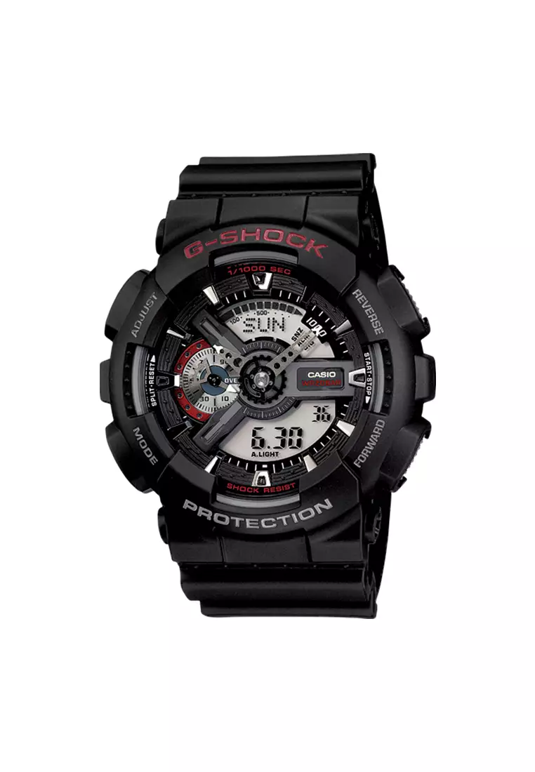 Buy casio Black Resin Strap Digital Watch GNY-GA-110-1ADR 2026 Online ...