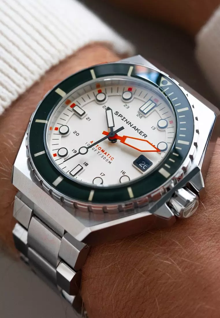 Buy Spinnaker Spinnaker Men's 44mm Dumas Automatic Watch With Stainless ...