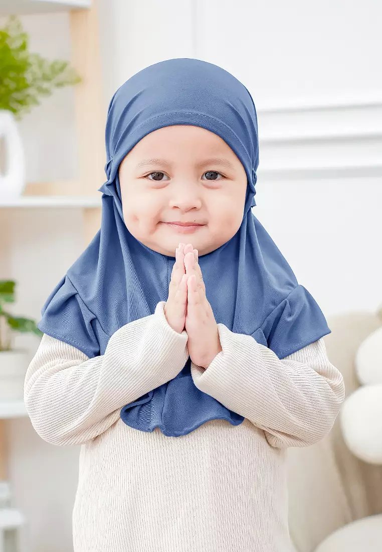 Jual COTTON BEE Cotton Bee - Ziva Ruffle Instan | Hijab Instan Anak ...