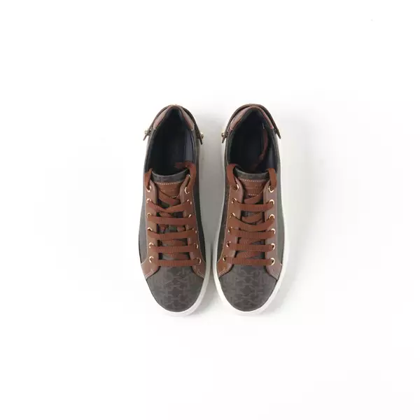 Jual BALLY Sepatu BALLY MALYA MONOGRAM BROWN SNEAKER 100% ORIGINAL ...