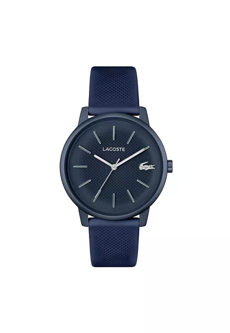 Buy Lacoste Men's 12.12 Move Blue Silicone Analog Watch LAW-2011241 ...