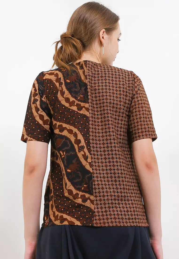 Jual Batik First Blouse Kupnat Button TCH28 Full-Cut&Sew Original 2023 ...