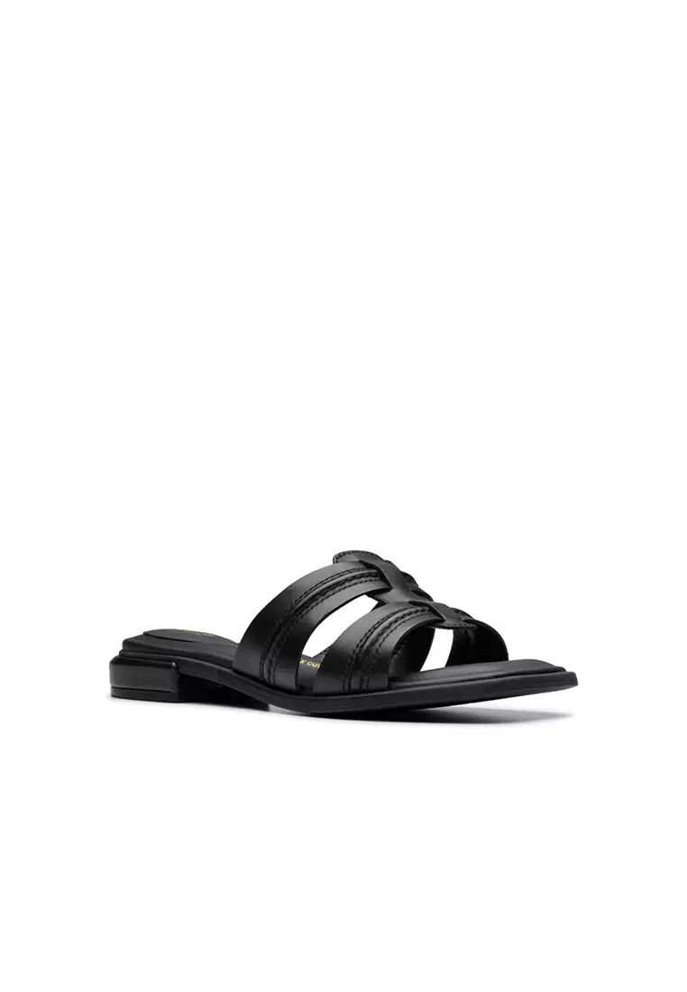 Buy CLARKS Womens Ariany Mules - Black Leather 2025 Online | ZALORA