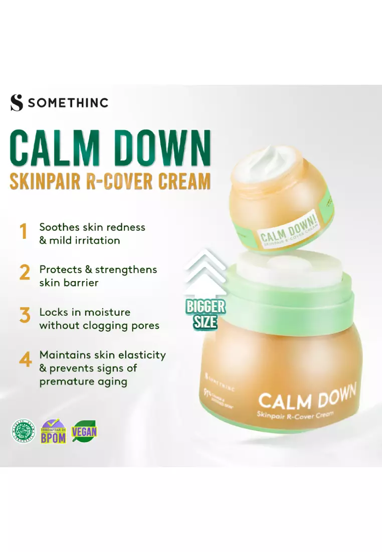 Buy Somethinc Calm Down Skinpair R-Cover Cream - 30gr Online | ZALORA ...