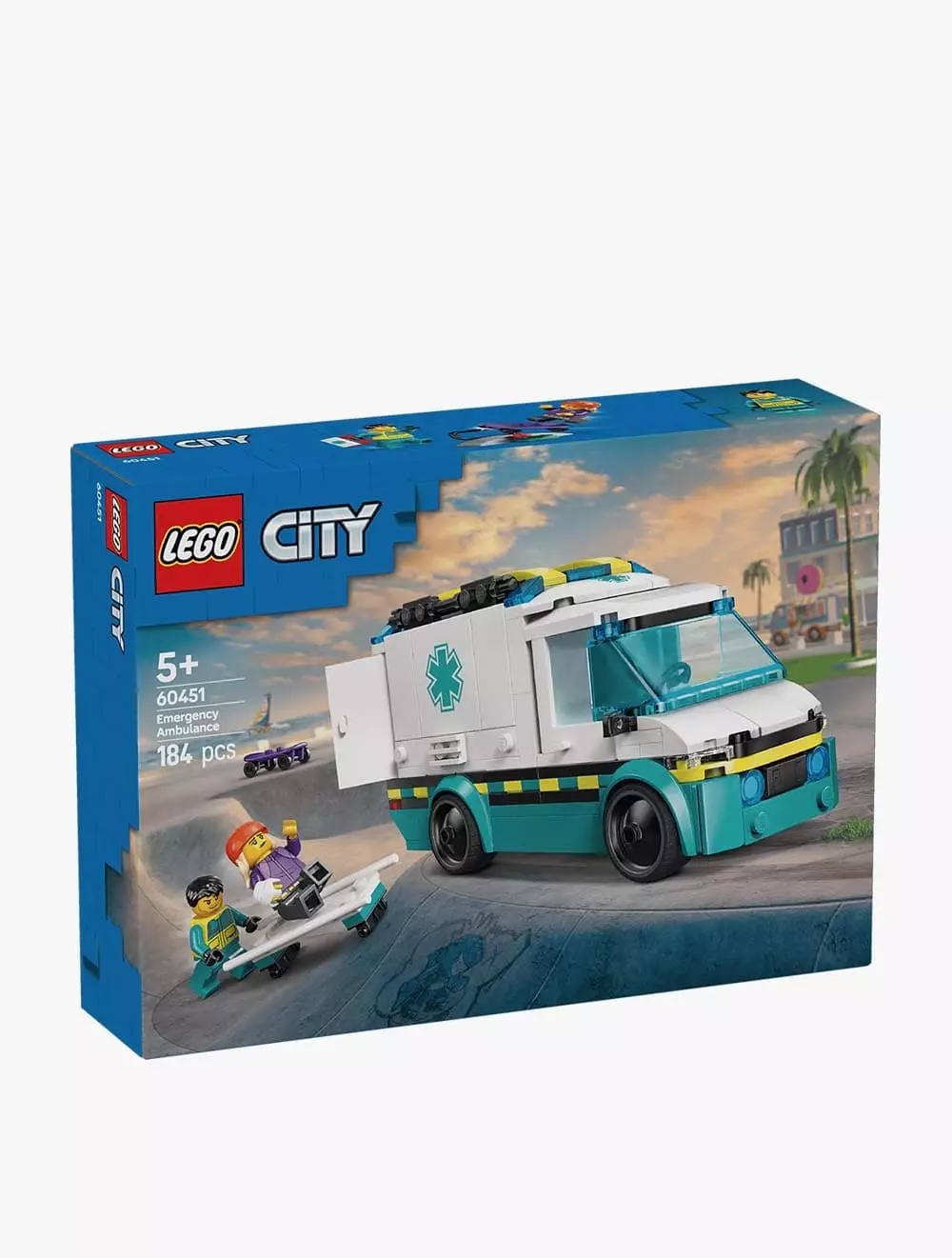 Jual Lego LEGO® City Emergency Ambulance - 60451 Original 2025 | ZALORA ...