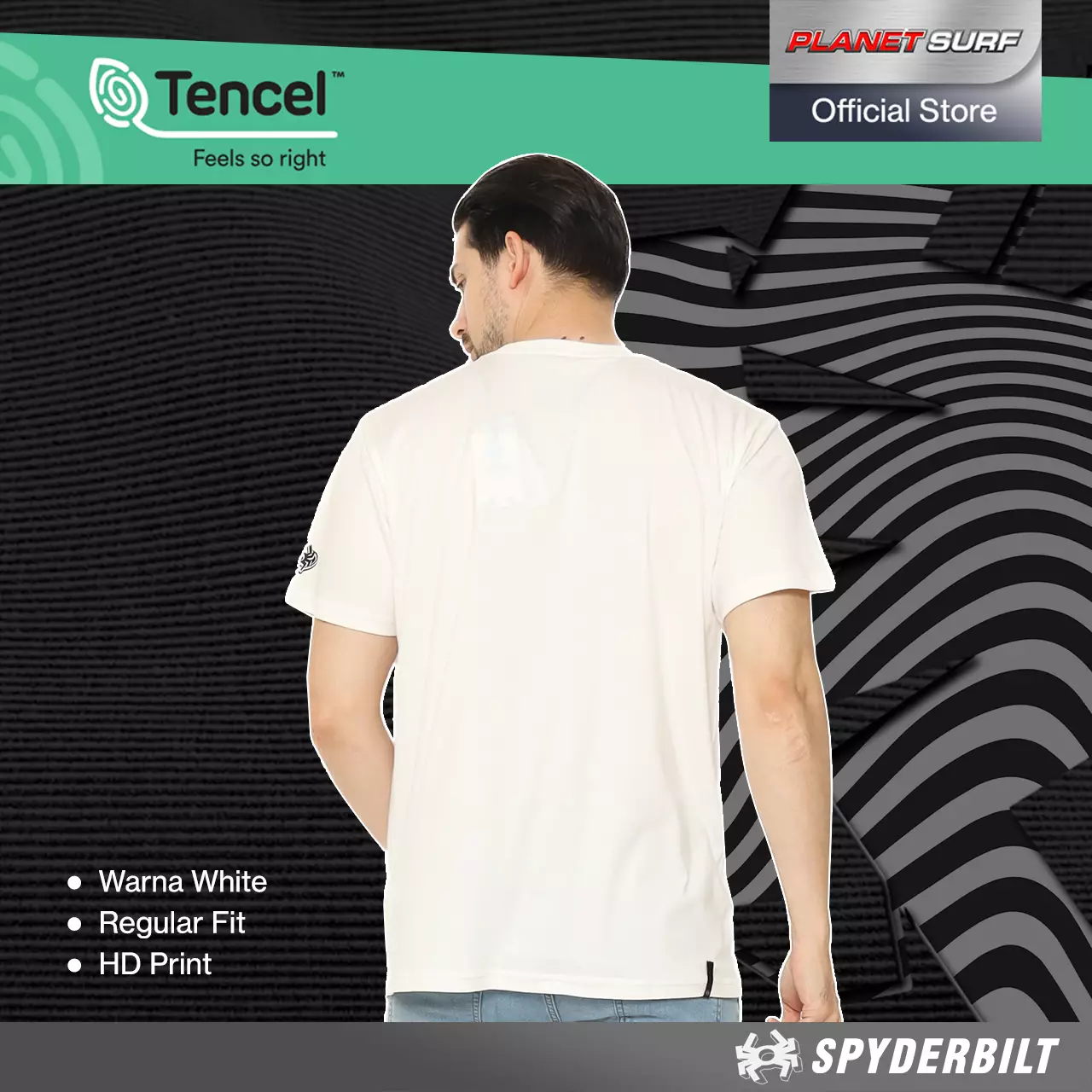 Jual Spyderbilt Spyderbilt Kaos Lengan Pendek Pria Stracom Tencel Men ...