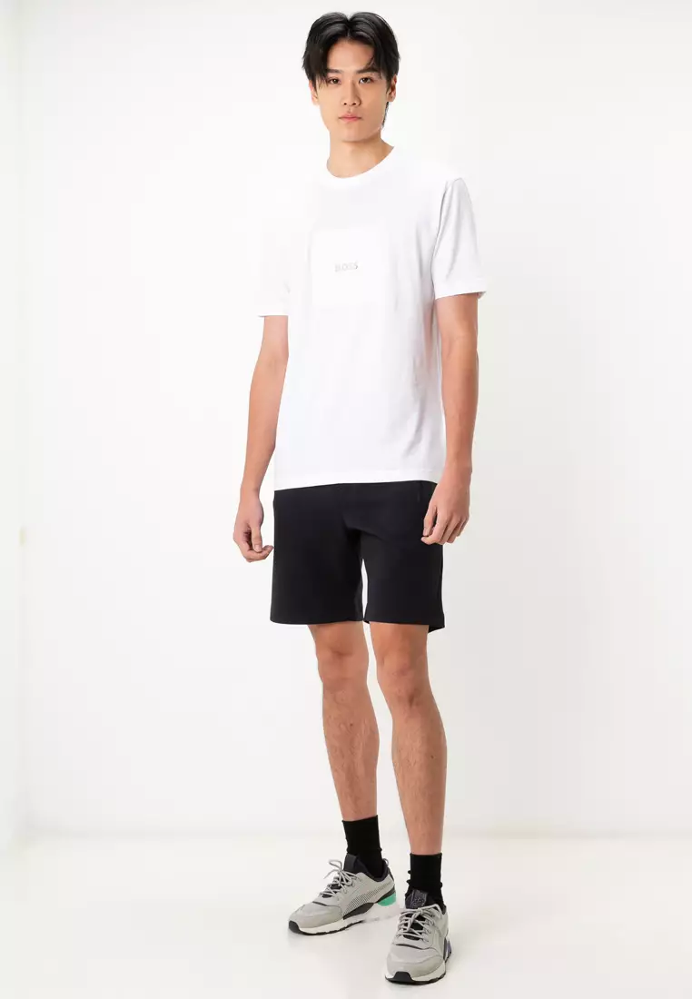 Buy BOSS Logo Rib Tee - BOSS Green 2025 Online | ZALORA
