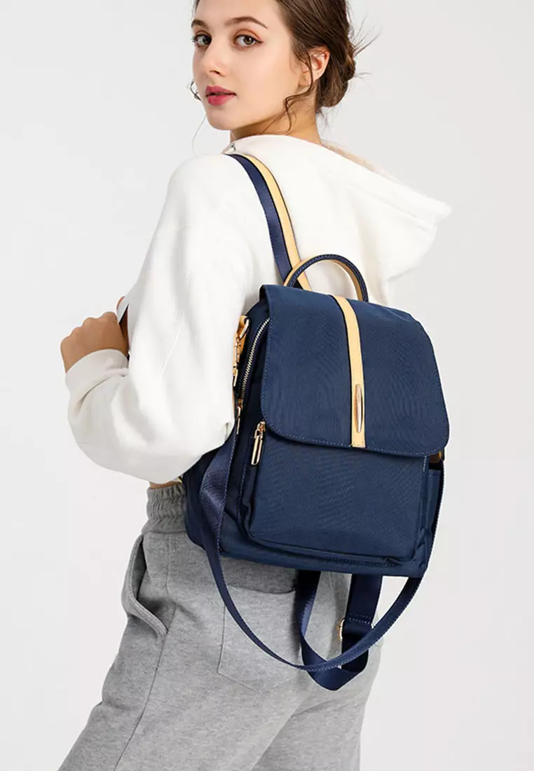 Buy Twenty Eight Shoes Fashionable Color Matching Nylon Oxford Backpack ...