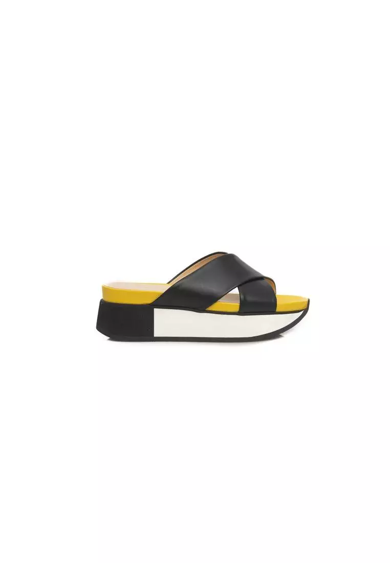 Buy Cerruti 1881 Cerruti 1881 Braided Platform Sandal in Genuine ...