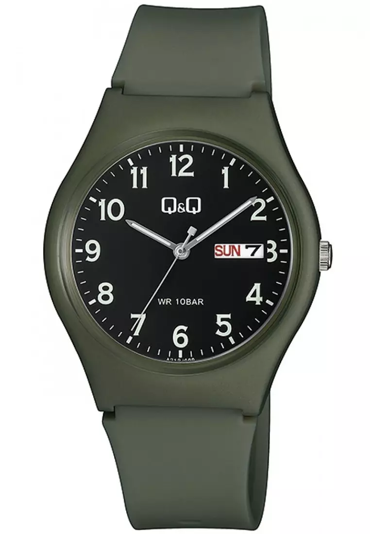 Jual Q&Q Q&Q QNQ QQ Original Watch Jam Tangan Pria / Wanita Tali Karet ...
