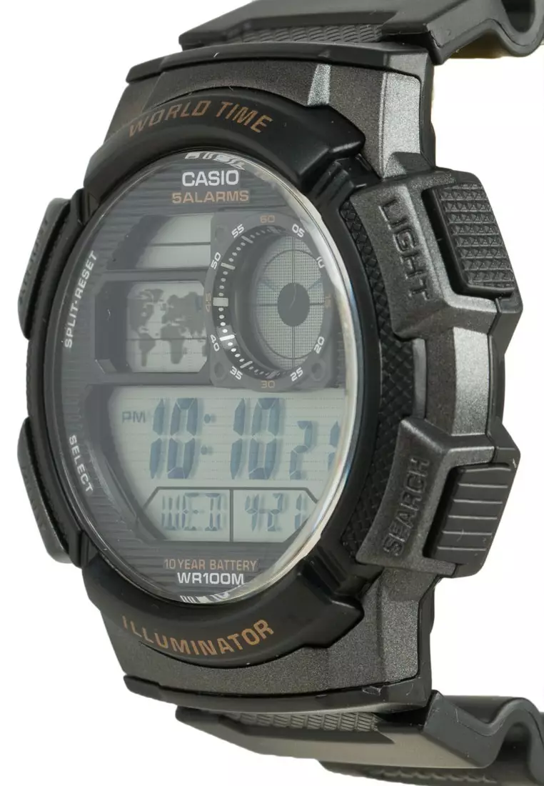 Jual Casio Jam Tangan AE1000W-1AVDF Hitam Original 2025 | ZALORA ...