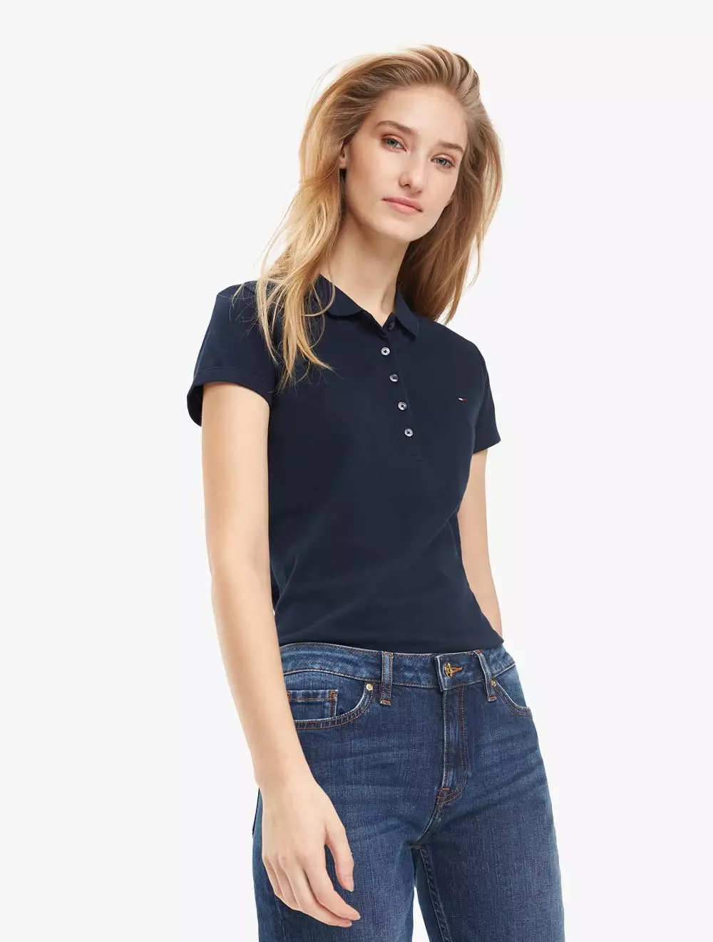 Jual Tommy Hilfiger Tommy Hilfiger Heritage Slim Fit Polo Shirt