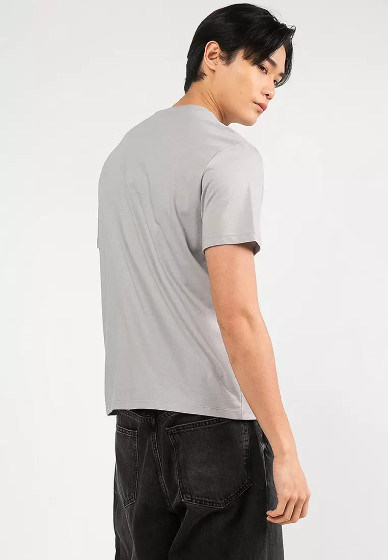 Buy CALVIN KLEIN Badge 30S Jersey Classic Tee 2026 Online | ZALORA