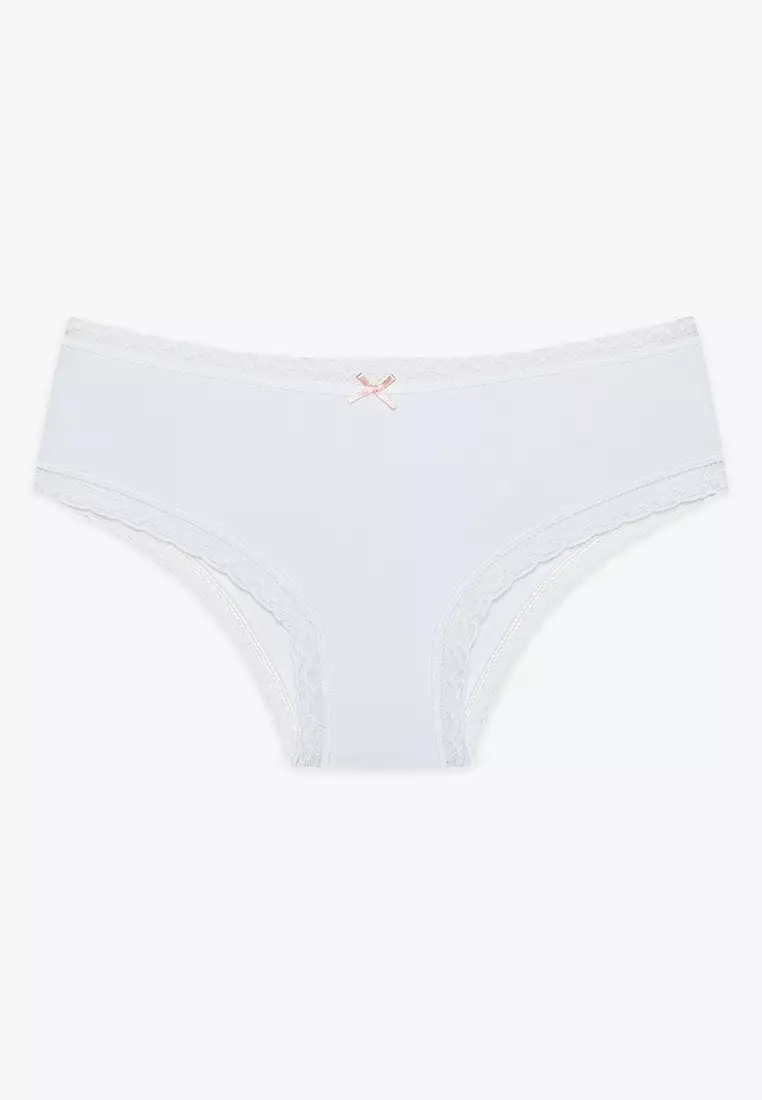 Jual Penti Daily Lace 3-Pack Cotton Hipster Panties Original 2025 ...