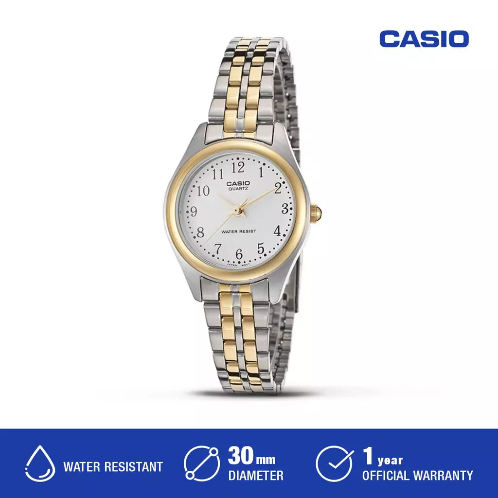 Jual Casio Casio Jam Tangan Wanita LTP-1129G-7BRDF Original 2025 ...