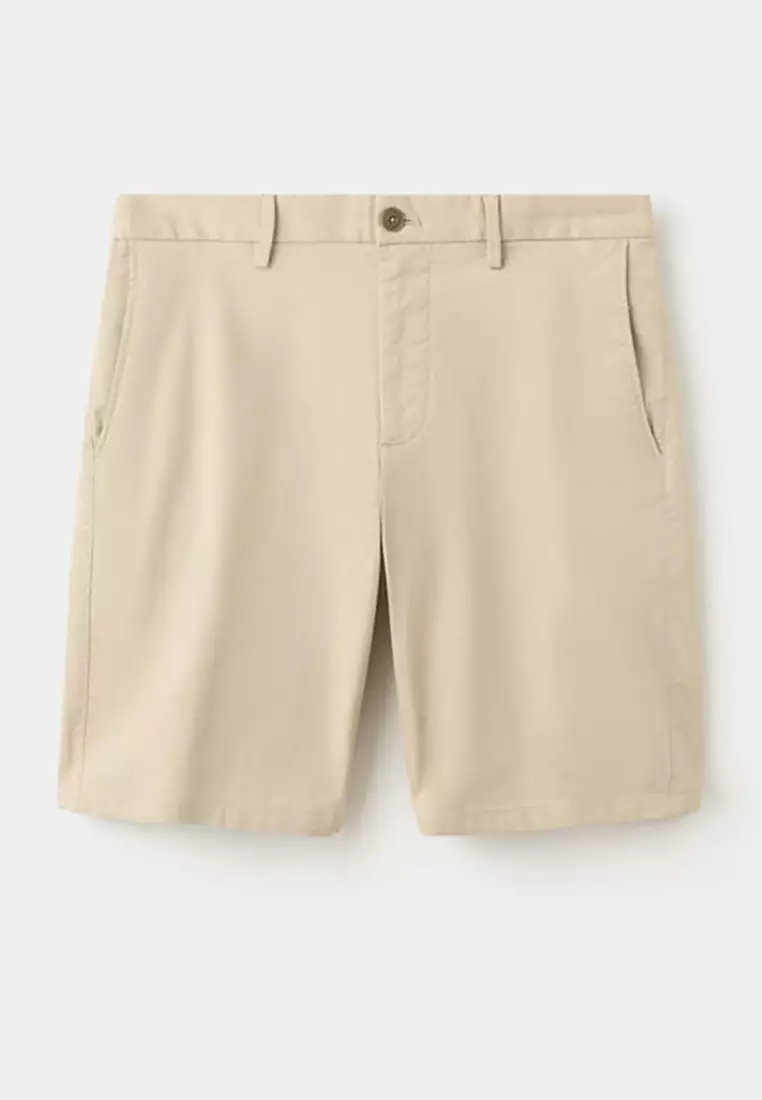 Buy MANGO Man Slim-Fit Chino Bermuda Shorts 2026 Online | ZALORA