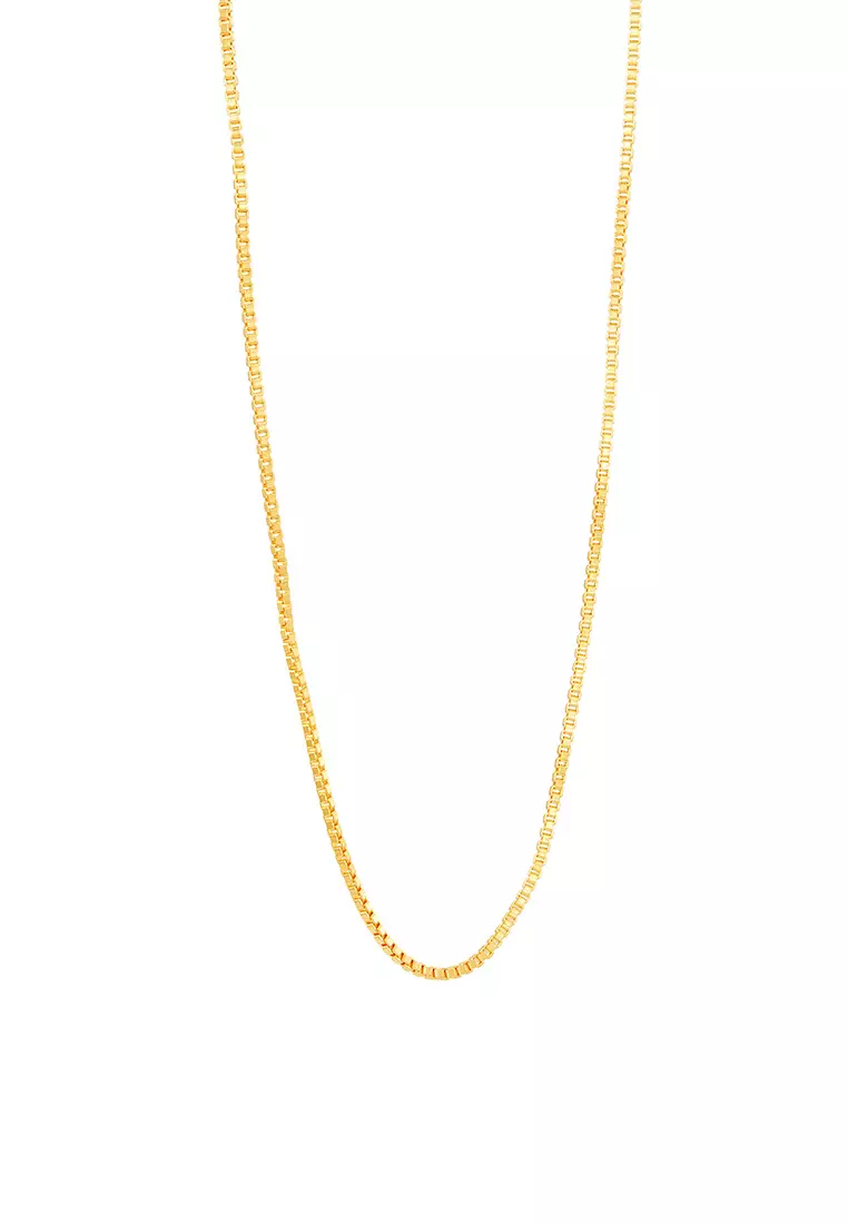 Buy HABIB HABIB 999/24K Yellow Gold Necklace WWGC1020423 Online ...