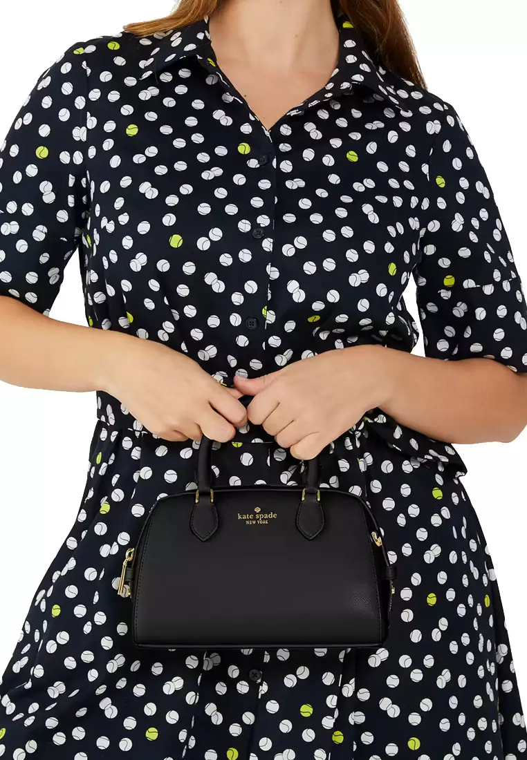 Buy Kate Spade Kate Spade Madison Saffiano Leather Duffle Crossbody Bag ...