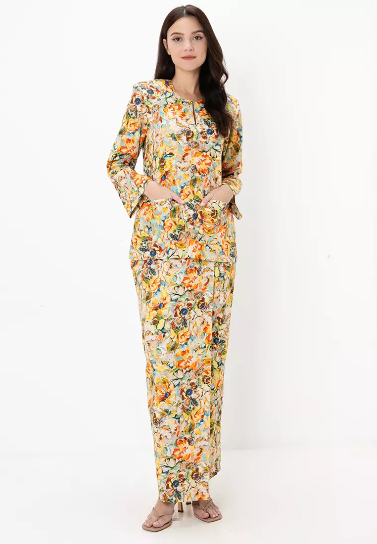 Buy Butik Sireh Pinang Baju Kurung Kedah Maryam Online | ZALORA Malaysia