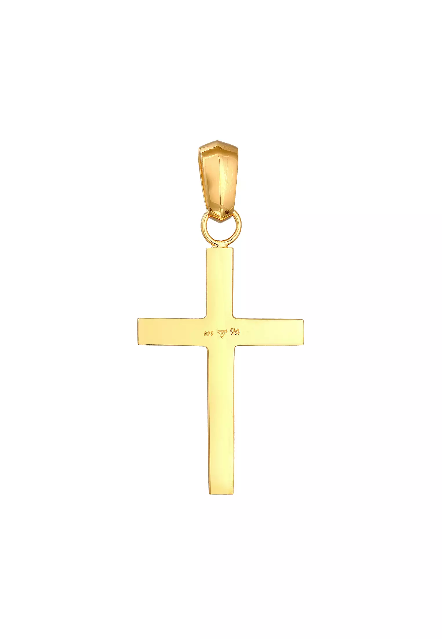 Buy Kuzzoi Men's Silver Cross Pendant – Gold-Plated 2026 Online | ZALORA